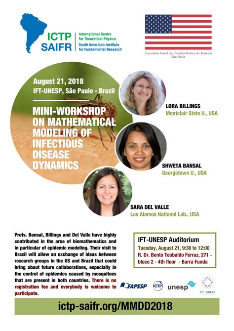 Ictp Saifr Mini Workshop On Mathematical Modeling Of Infectious Disease Dynamics