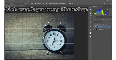 Hướng Dẫn Cách Crop Layer Trong Photoshop Cơ Bản Nhất