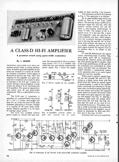 Class D PWM Amplifier Archaeology Audio Science Review ASR Forum