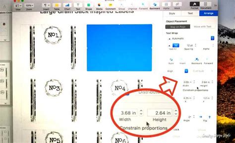 How To Add Text To Downloaded Labels Country Design Style
