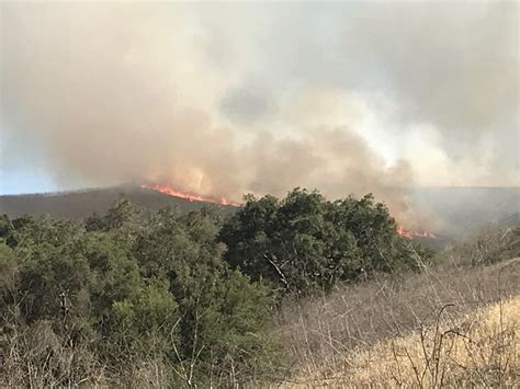 Santiago Fire Reaches 155 Acres 00 Percent Contained Ocfa Lake