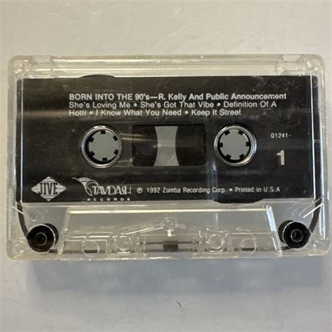 R Kelly Born Into The 90s Cassette Tape Only Ebay