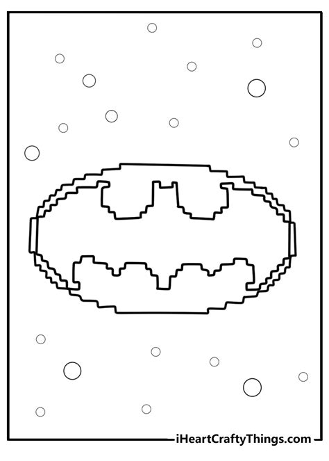 Free Printable Batman Logo Coloring Pages [2025]