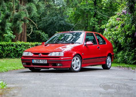 Car Renault 19 16v Phase Ii 1993 For Sale Postwarclassic
