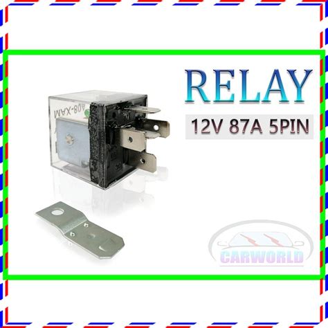 READY STOCK 12V 87A Relay 5 Pin 1 PCS Shopee Malaysia