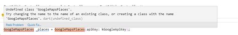 Dart Google Places Api In Flutter Stack Overflow