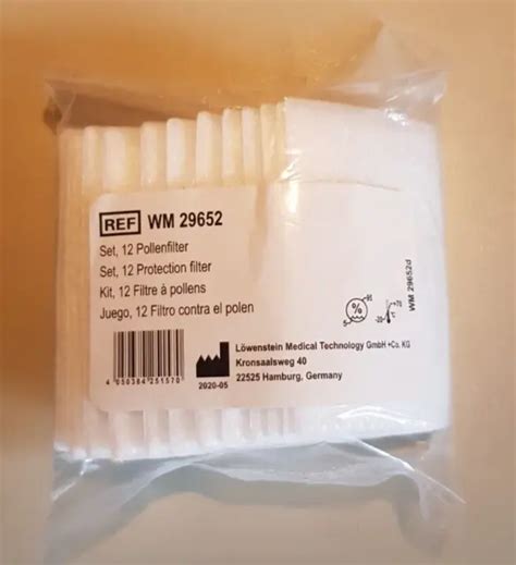pollenfilter fÜr lÖwenstein 12er pack wm 29652 eur 46 00 picclick de