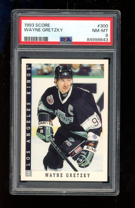 Wayne Gretzky 1993 Score 300 Psa 8 Pristine Auction