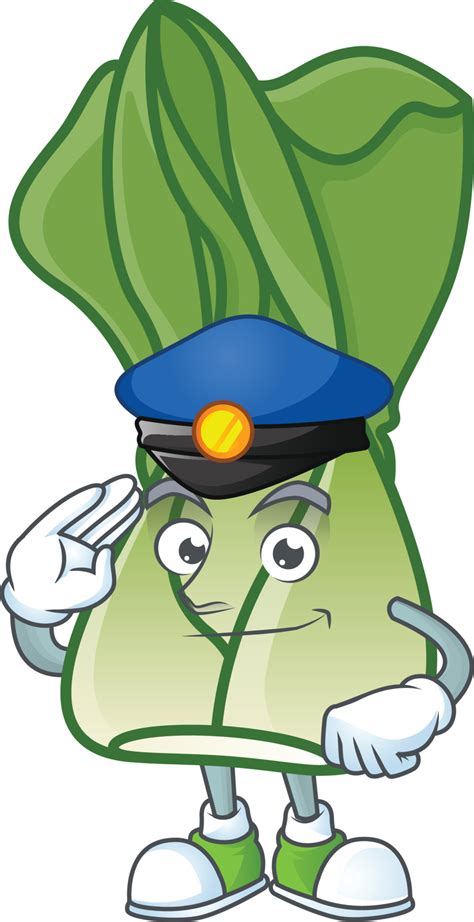 Bok Choy Cartoon Character Style 19604976 Vector Art At Vecteezy