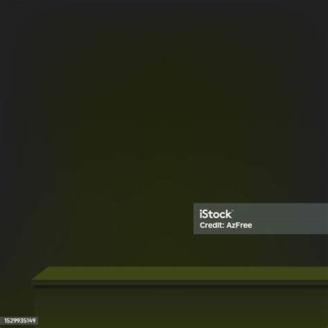 3d 짙은 녹색 색상 연단과 최소한의 짙은 녹색 색상 벽 장면 3d 연단 최소한의 추상적 배경입니다 벡터 0명에 대한 스톡 벡터 아트 및 기타 이미지 Istock