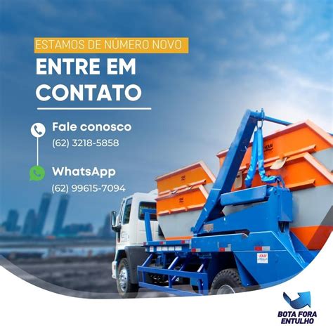 Bota Fora Entulho Locação De Caçambas Em Goiânia E Região