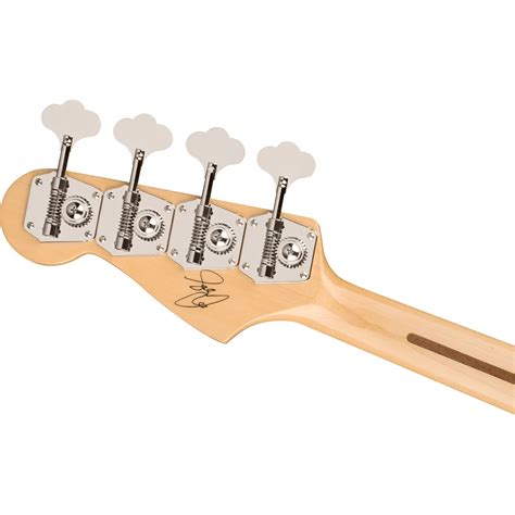 Fender Geddy Lee Jazz Signature Electric Bass Guitar Black Chuck