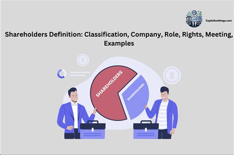 Shareholders Definition Classification Company Role Rights Meeting