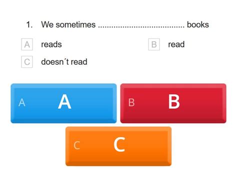 Present Simple VS Present Continuous Quiz