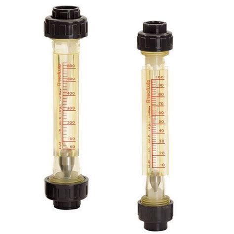 Tecfluid Plastic Tube Variable Area Flowmeter Psm Series Dg