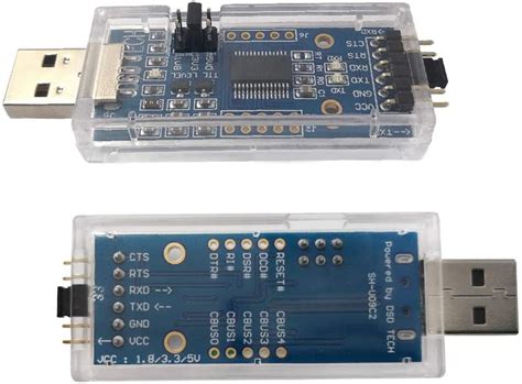 Dsd Tech Sh U09c2 Usb To Ttl Adapter Built In Ftdi Ft232rl Ic For