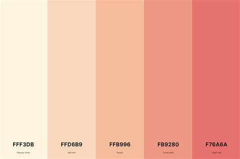 25 Best Coral Color Palettes With Names And Hex Codes Artofit