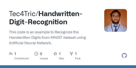 GitHub Tec Tric Handwritten Digit Recognition This Code Is An Example To Recognize The