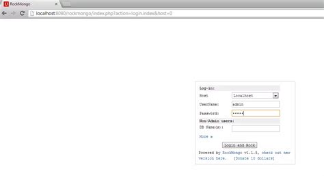 Php Master Rockmongo For Php Powered Mongodb Administration Php