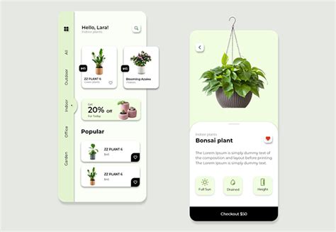 Plants App Ui Design On Behance