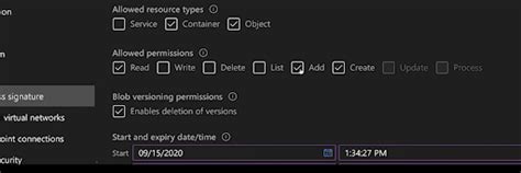 Tutorial Generate Shared Access Signatures With Azure Storage Accounts