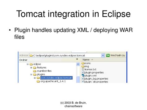 Ppt Tomcat And Eclipse Powerpoint Presentation Free Download Id1707313