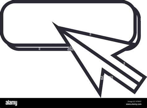 Arrow Mouse Pointer Icon Stock Vector Image And Art Alamy