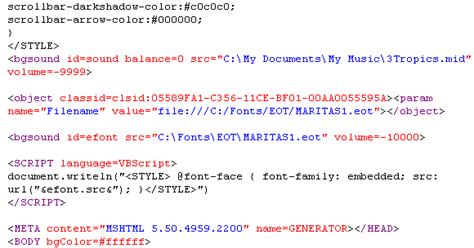 Embedding Fonts In Email 2007