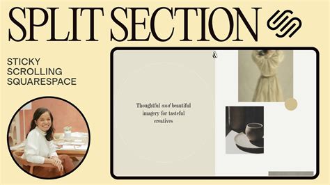 How To Create A Fixed Split Section In Squarespace Sticky Scroll No