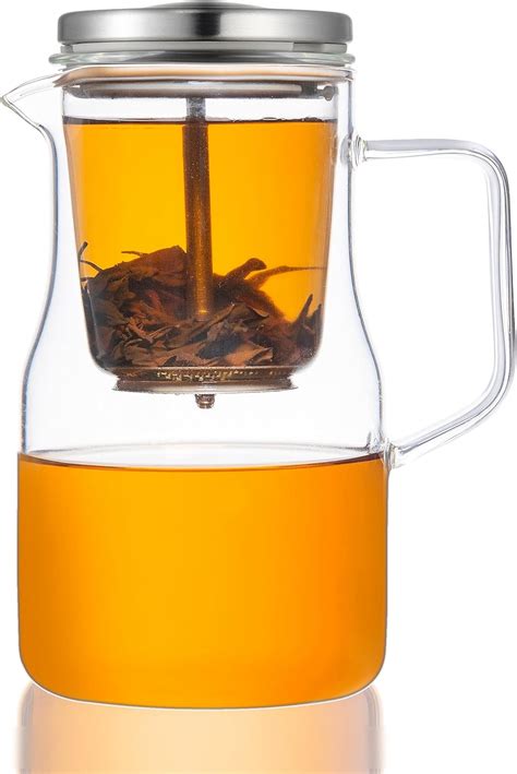Danteux Perfect Tea Maker Glass Teapot With Glass Tea