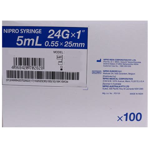 Syringe Ml W N Nipro Price Uses Side Effects Composition Apollo Pharmacy