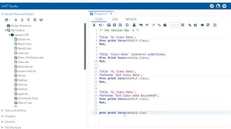Basic And Advanced Sas Live Session Day 2 Youtube
