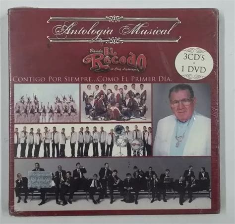 Cd Banda El Recodo Antologia Musical 3 Cds 1 Dvd Meses Sin