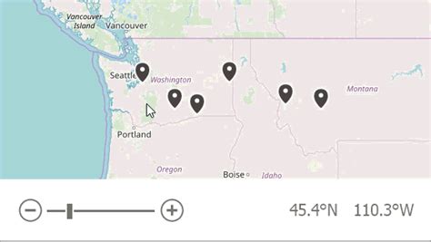 select and highlight map items winforms controls devexpress