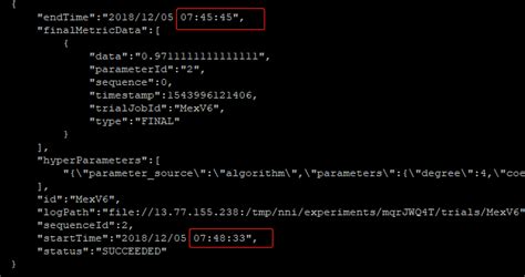 Job Endtime May Be Smaller Than Starttime · Issue 452 · Microsoftnni · Github