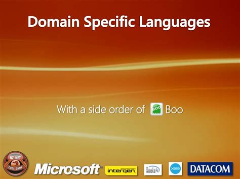 Ppt Domain Specific Languages Powerpoint Presentation Free Download