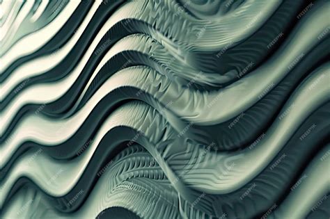 premium photo abstract wave curve pattern on wall background