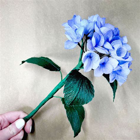 Hydrangea Paper Flower Making Best Flower Site