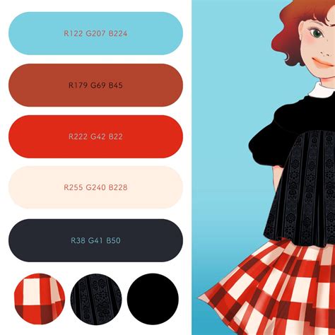 Ayako Shikata On Linkedin Colors For Lively And Bright Girls🍎 明るい女の子の配色🍎