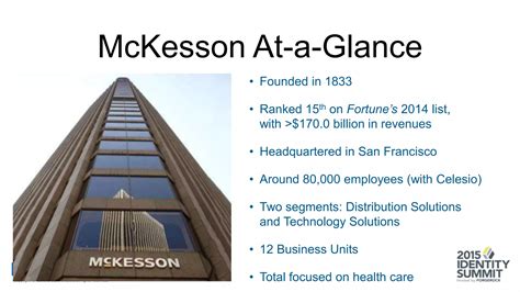 Mckesson Case Study Pharmacy Systems And Automation Pptx