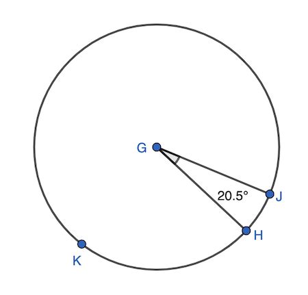Naming Finding Measures Of Arcs Of A Circle Practice Geometry Practice Problems Study Com