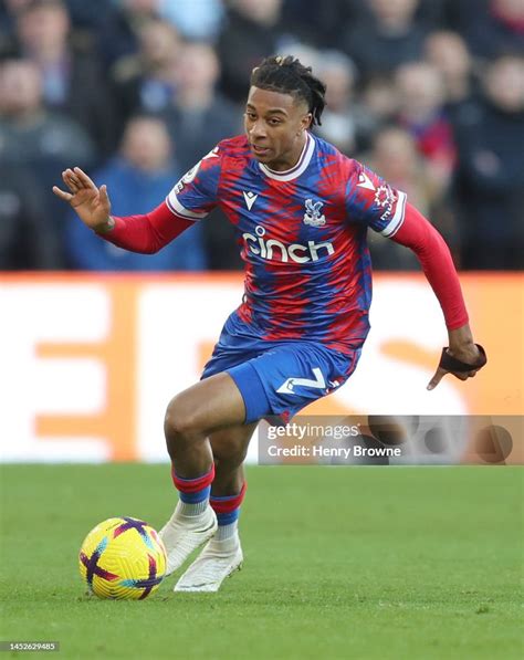 Michael Olise Of Crystal Palace In Action During The Premier League