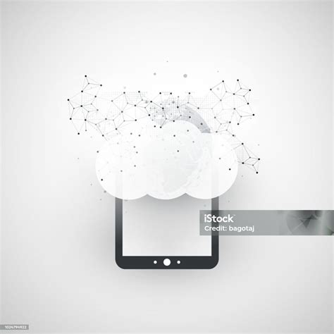 Mobility Cloud Computing Design Concept Stock Illustration Download