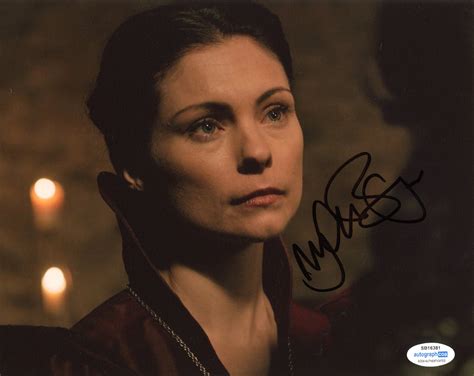 Myanna Buring The Witcher Signed Autograph 8x10 Photo Acoa Outlaw