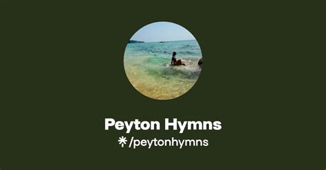 Peyton Hymns Instagram Tiktok Linktree