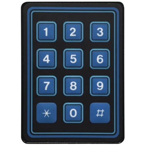 A05030900 Remote Keypad Assembly With Flange Jxt Company