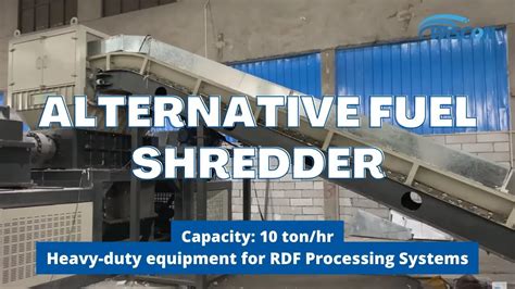 Rdf And Srf Manufacturing System