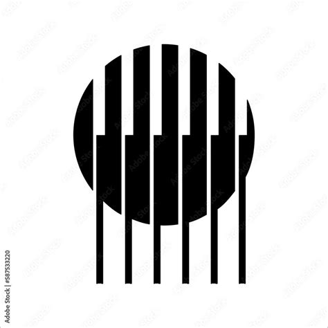 Vetor De Spere Vector Black And White A Clip Art Simple Design