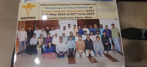 Swarup Dutta On Linkedin 5 Days National Level Training Of Trainers Program On Marketing And Value