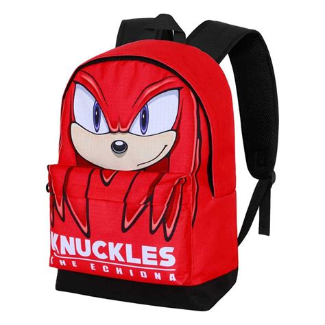 Sonic The Hedgehog Knuckles Sight Fan Hs Backpack 22 Merchoid